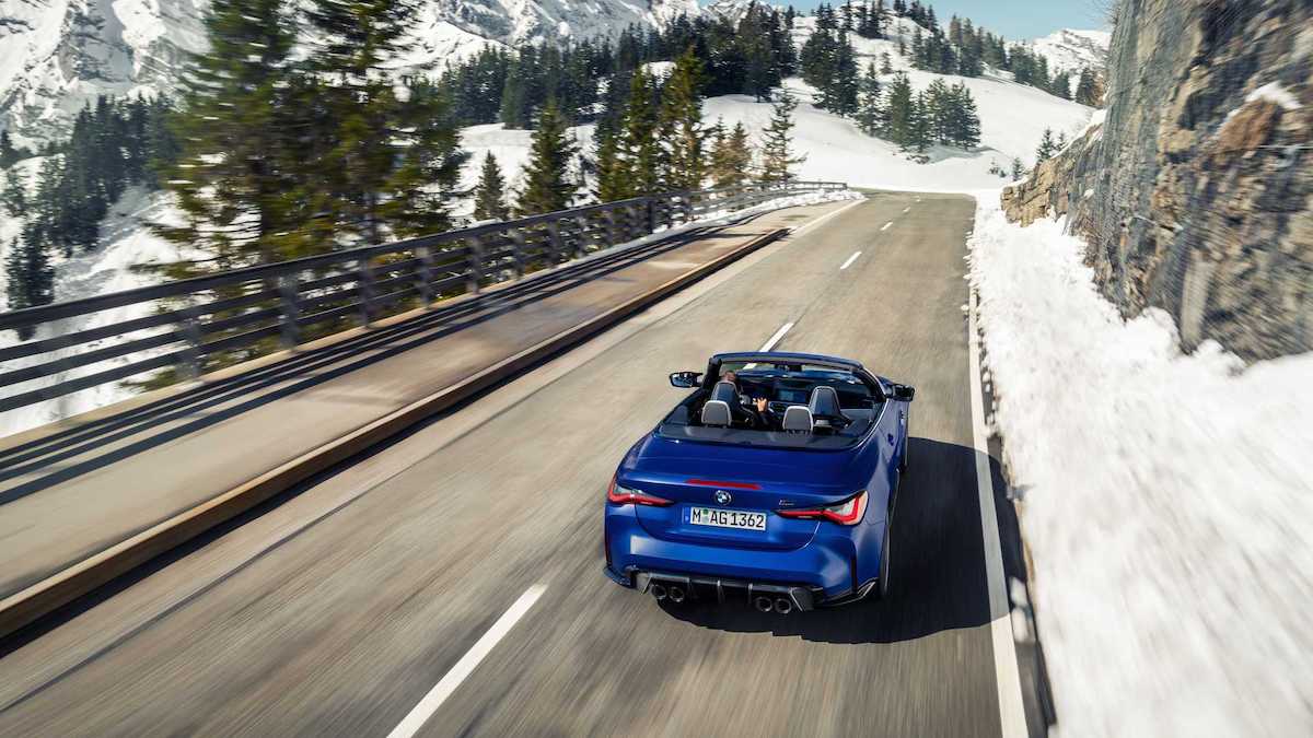 BMW M4 Competition Cabriolet, la bavarese si scopre