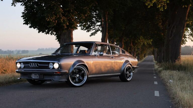 Audi 100 Coupé S/GT, ecco il restomod del modello del 1972