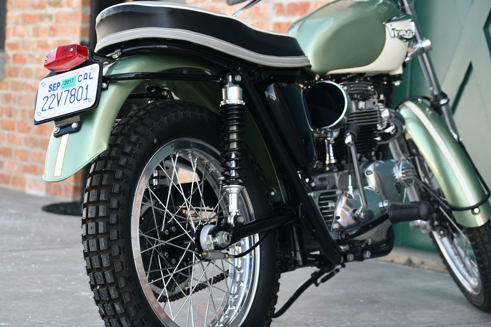 Triumph Bonneville TR120, all'asta moto di Steve McQueen