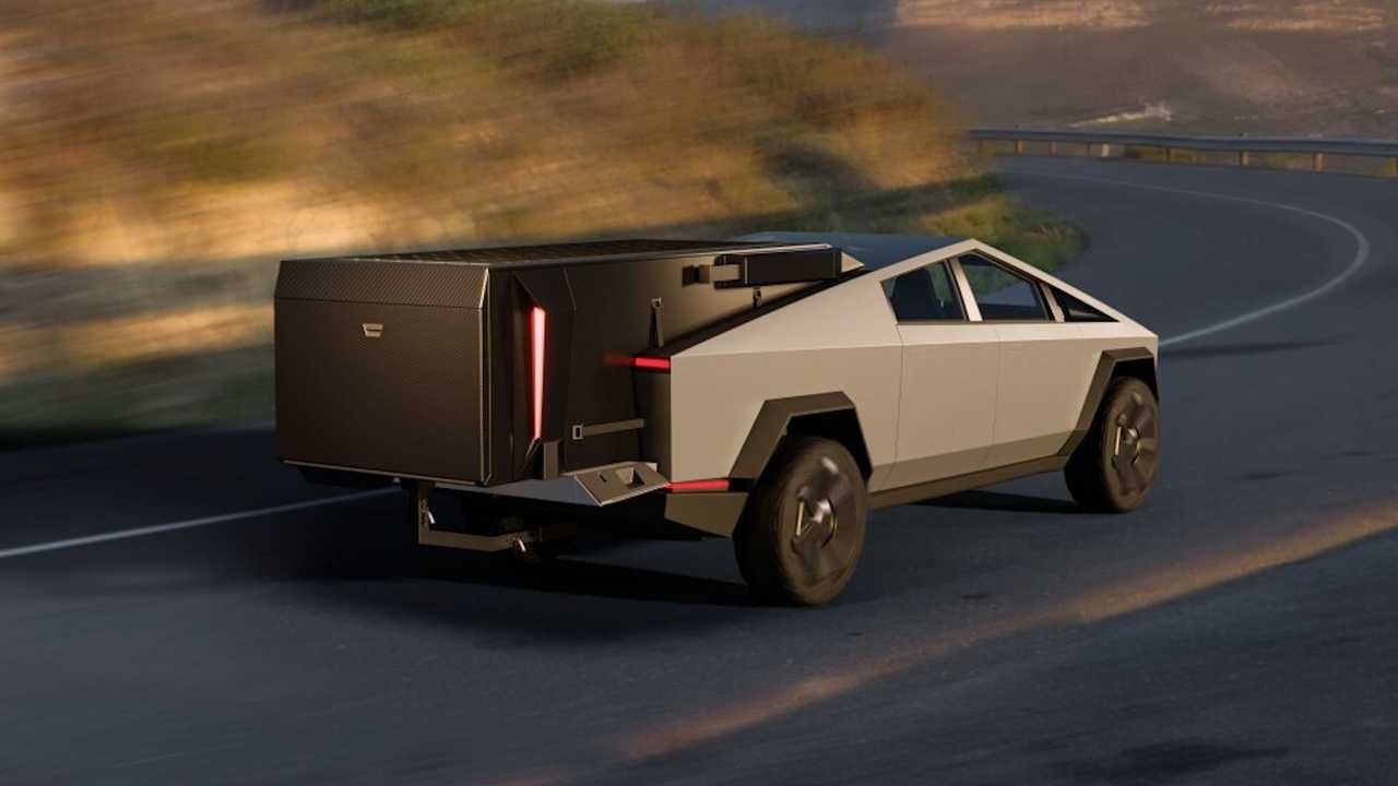 Il Cybertruck di Tesla diventa un camper con il CyberLandr