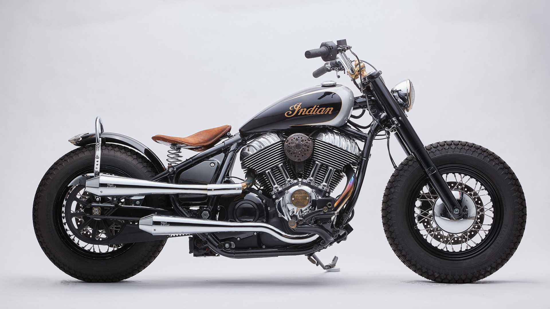 Brat Style presenta una nuova Indian Chief customizzata
