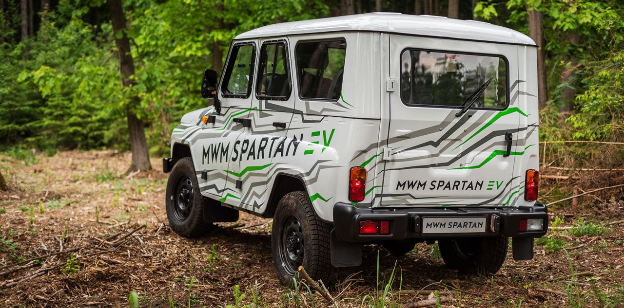 MWM Spartan EV, il fuoristrada sovietico diventa elettrico