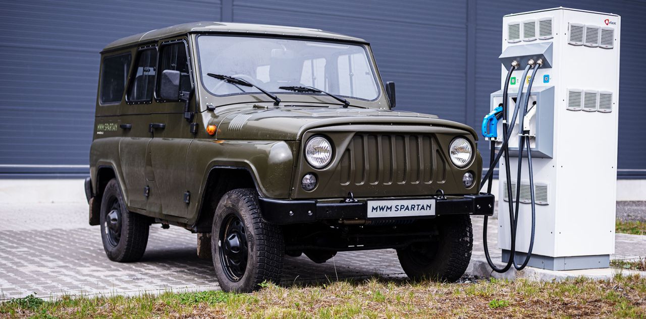 MWM Spartan EV, il fuoristrada sovietico diventa elettrico