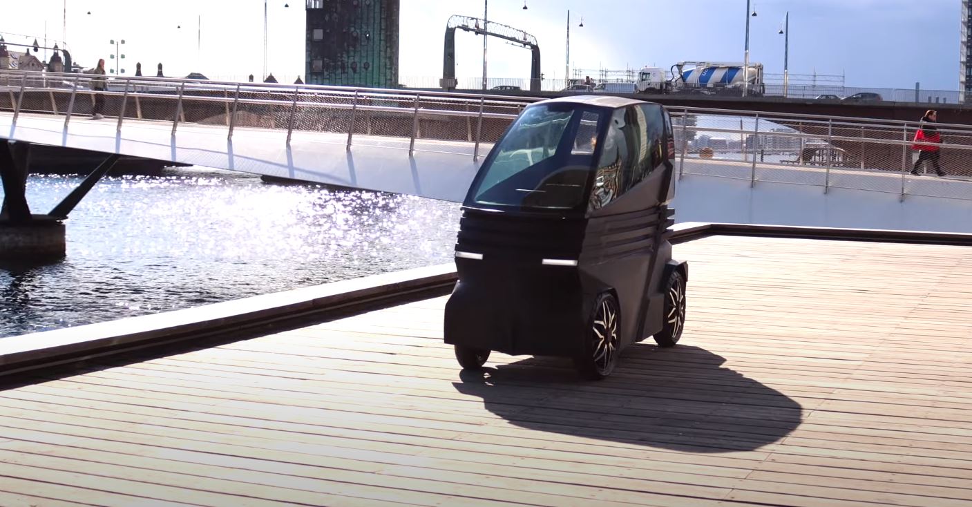 iEV Z è il veicolo elettrico più stretto del mondo