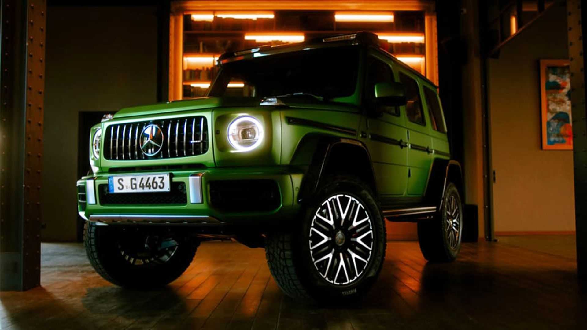 Mercedes presenta la nuova Classe G 4x4² su base AMG G63