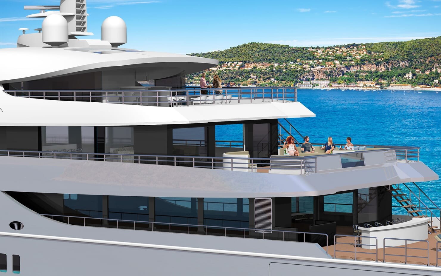 Hawk Ranger è un nuovo superyacht di lusso per i viaggi più lunghi