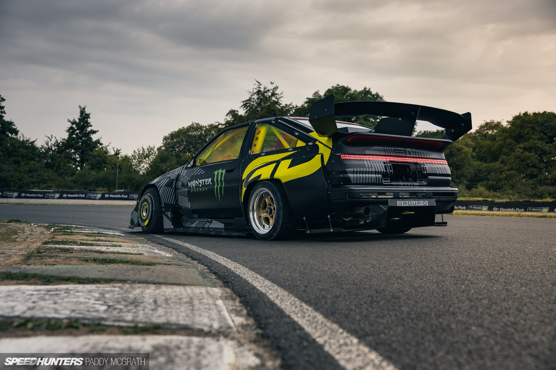 La Toyota AE86 di Group-D è una auto da drift ispirata a Pikes Peak