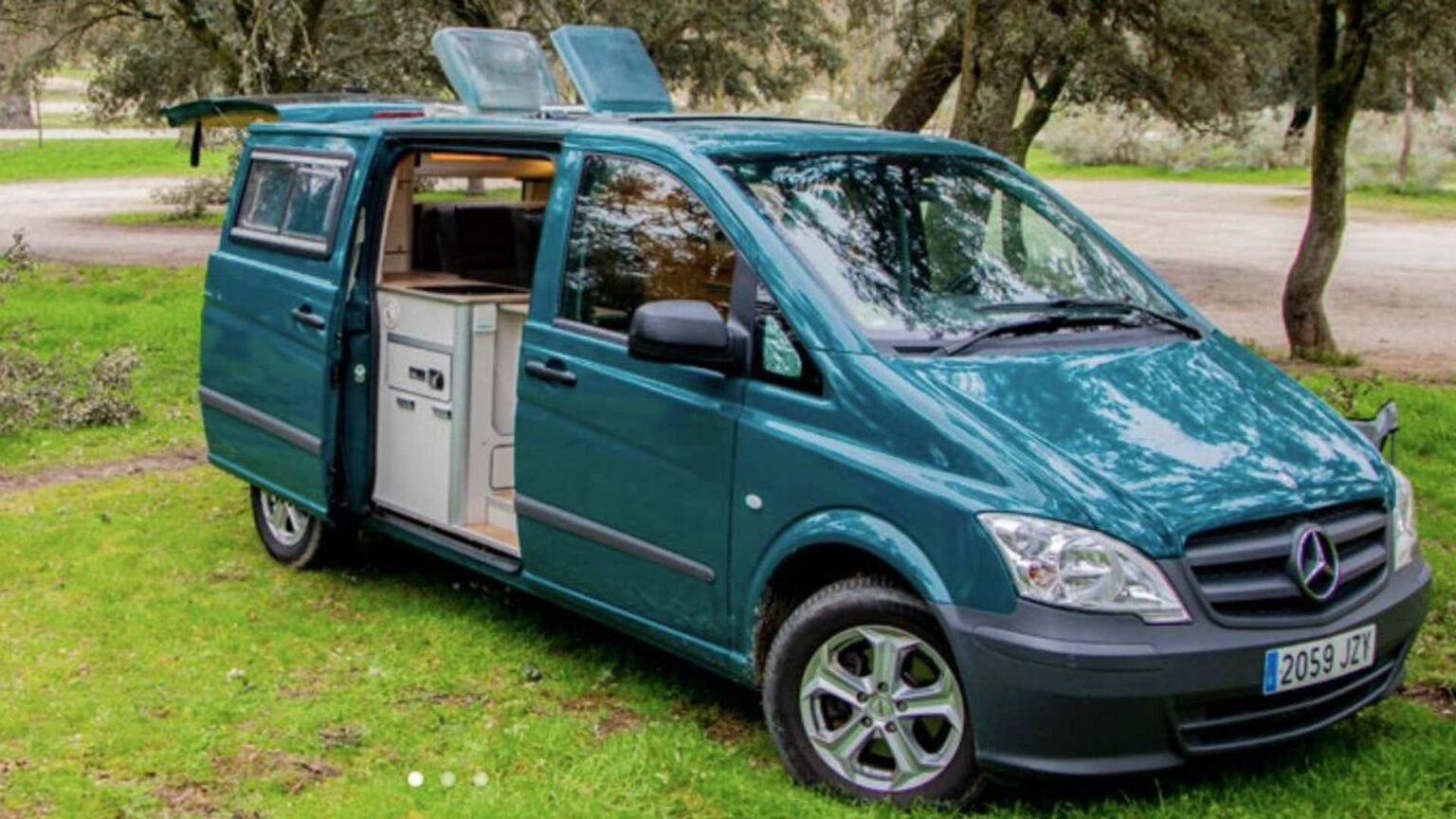 Yevana realizza un camper economico sul Mercedes Vito