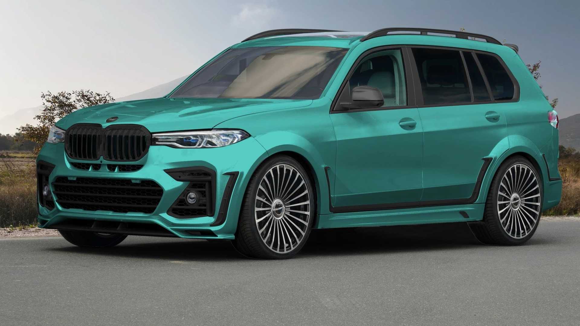 Mansory firma un kit di elaborazione per la BMW X7