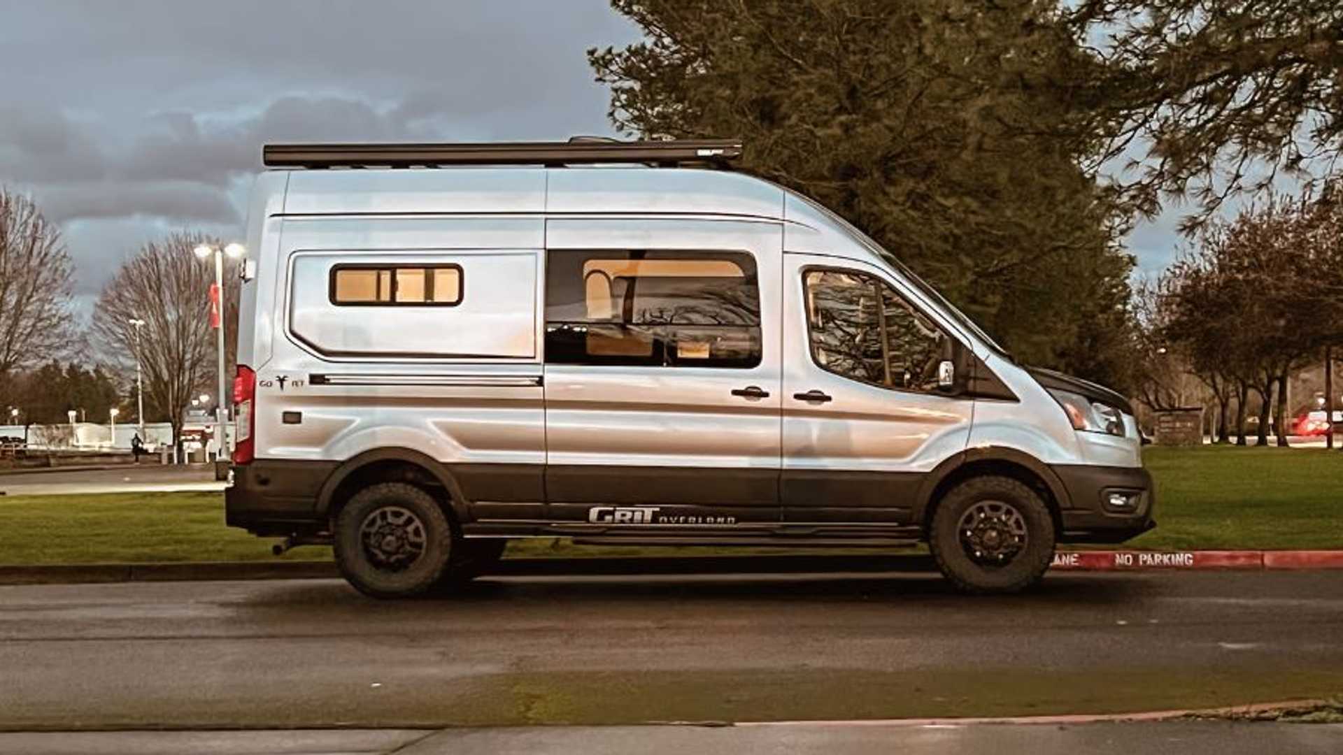 Grit Overland sviluppa un nuovo camper su base Ford Transit 4x4