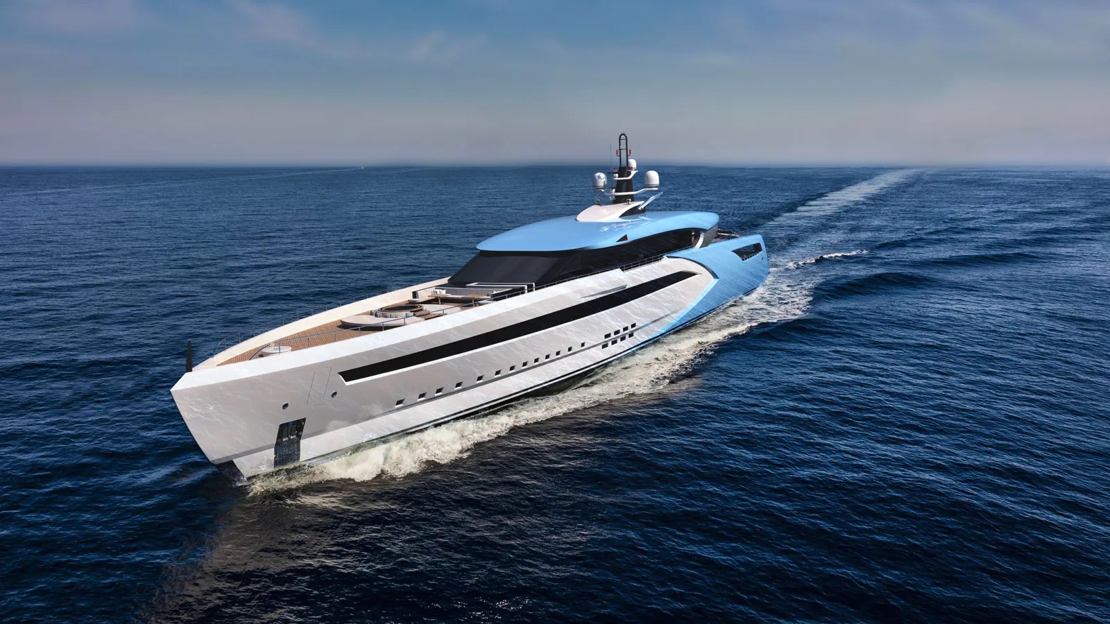 M51 svela il concept del superyacht Vector da 78 metri