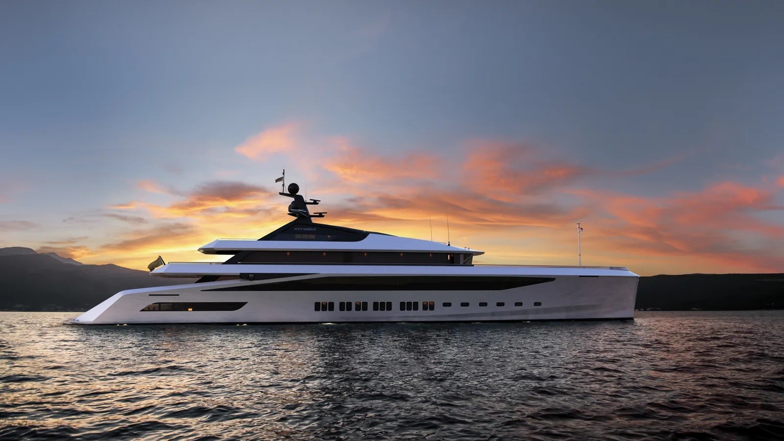 MTT-Shield è il superyacht perfetto per le lunghe traversate