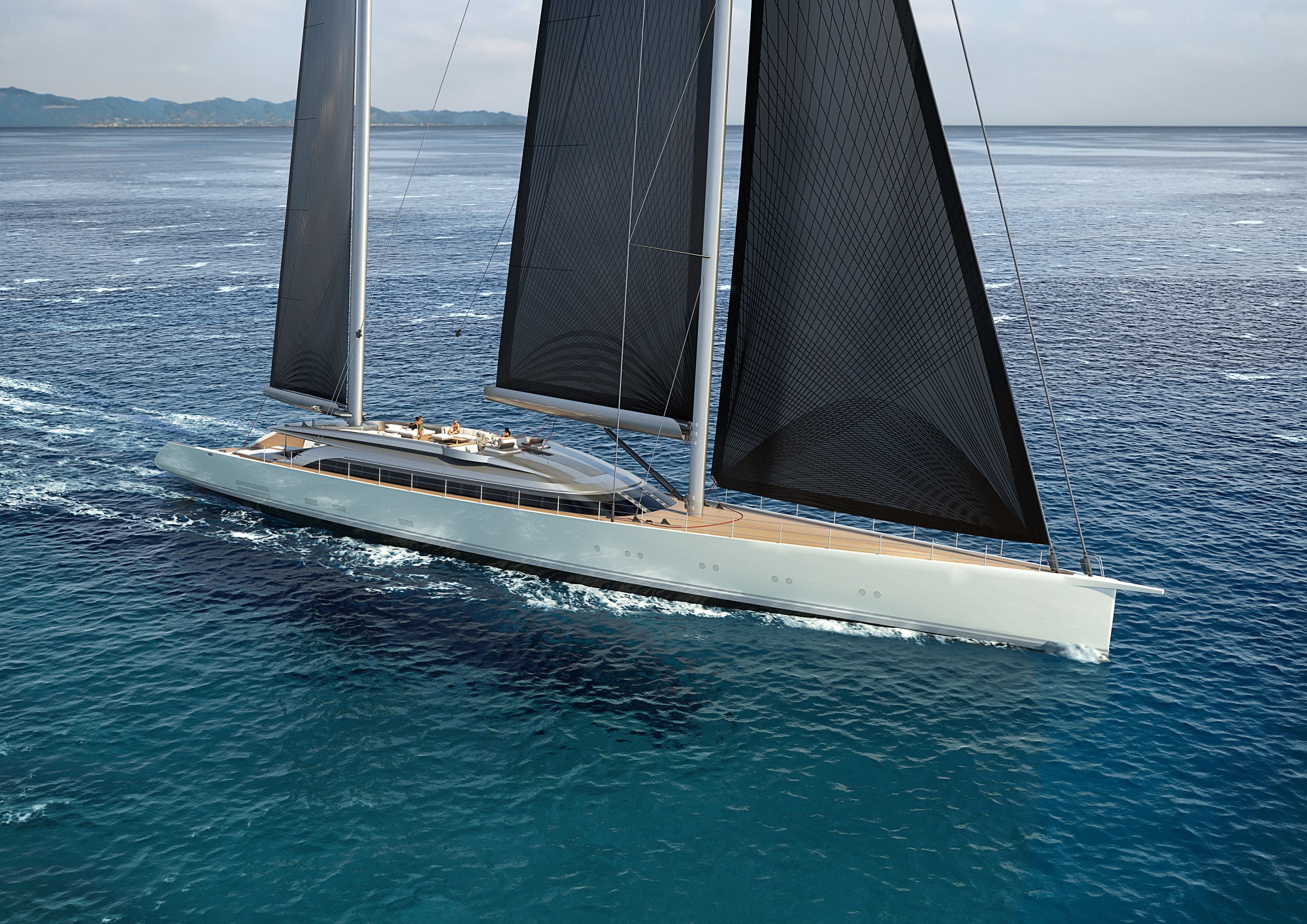 Philippe Briand presenta un nuovo concept per un ketch di 60 metri