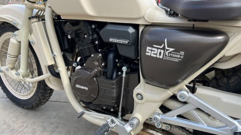 Shineray Tornado 520 è il sidecar cinese duro e puro